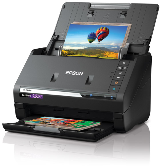 Epson FastFoto FF-680W Wireless Colour A4 Photo Scanner B11B237501 | CA