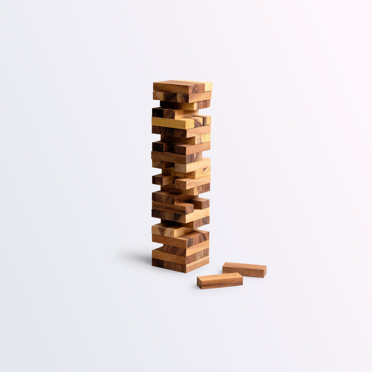 Planet Finska Tumble Tower Jenga Game PF103.1 | Computer Alliance