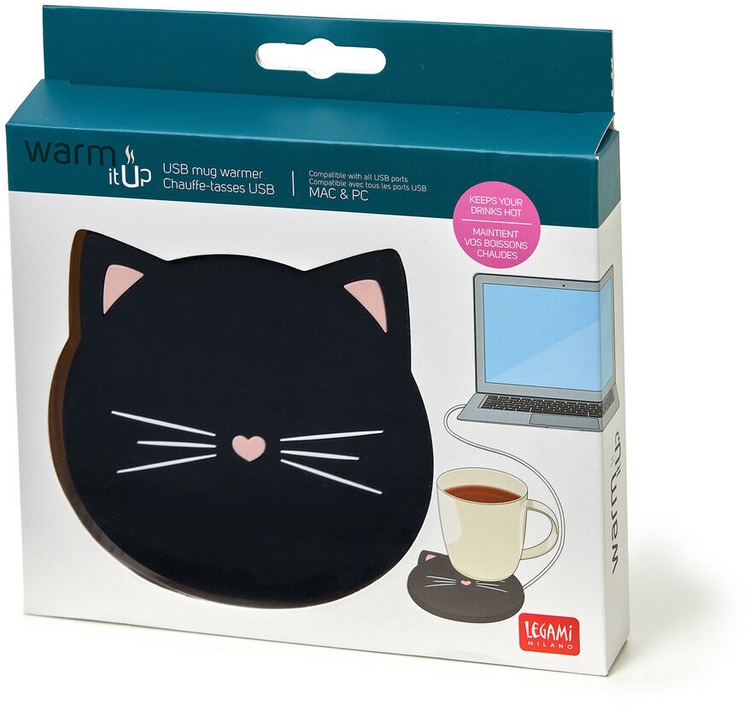 Legami Warm Up USB Cat Mug Warmer WIU0006 | Computer Alliance