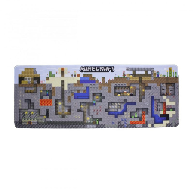 MINECRAFT WORLD XL Mouse Mat 5055964776138 | Computer Alliance