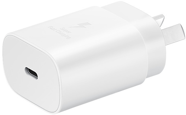 Samsung AC Power Adapter - 25W 1m USB-C to USB-C Cable (White) | CA