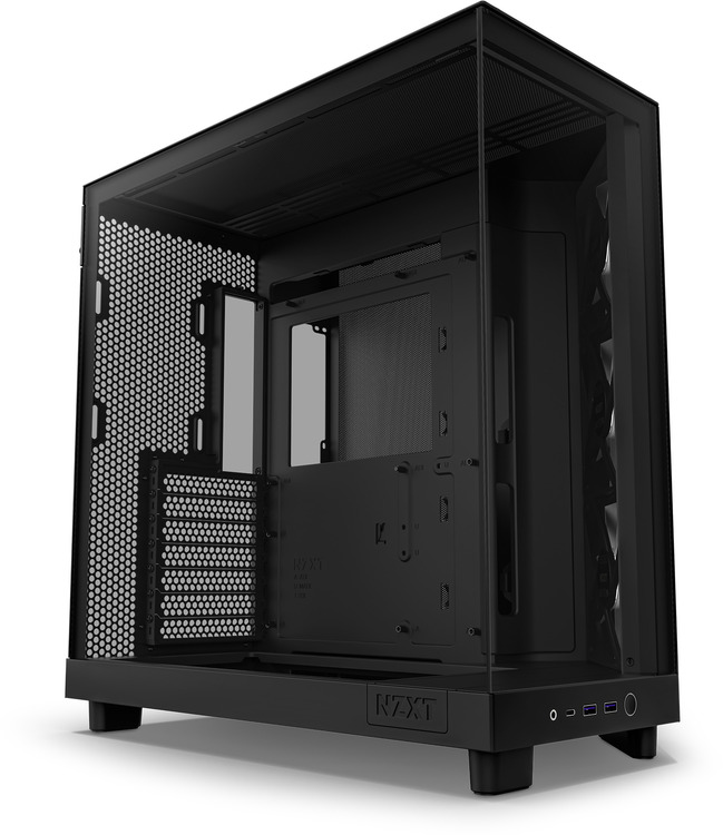 NZXT ATX H6 Flow RGB Edition Case Black CC-H61FB-R1 | Computer Alliance