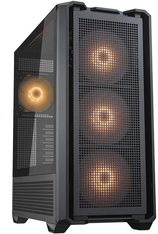 Cougar ATX MX600 RGB Tempered Glass Case Black CGR-57C9B-RGB | CA