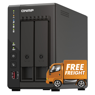2 Bay QNAP TS-253E-8G 2.5Gbe NAS Unit | Computer Alliance