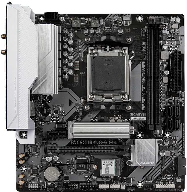 Gigabyte AM5 MicroATX B650M Gaming WIFI DDR5 Motherboard | CA