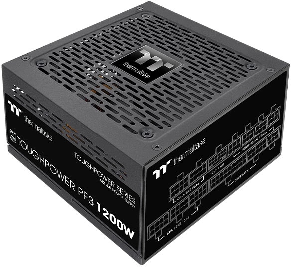 1200 Watt Thermaltake Toughpower Platinum PF3 Gen5 Modular Power Supply ...