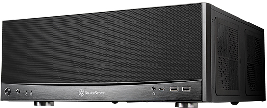 Silverstone GD11B Black 4U Rackmount Case No PSU | Computer Alliance