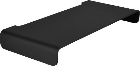 SilverStone MR01B Aluminum Monitor Riser White | Computer Alliance