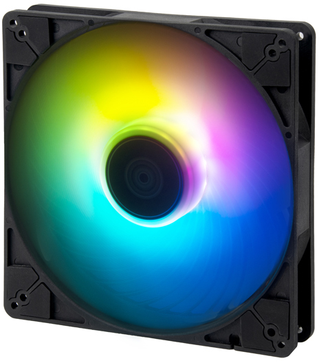 SilverStone High performance 180mm air channeling computer fan with ...