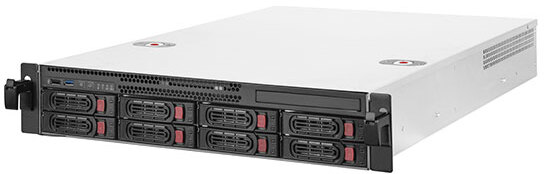 SilverStone RM22-308 2U 8bay SAS 12G rack case no PSU | Computer Alliance