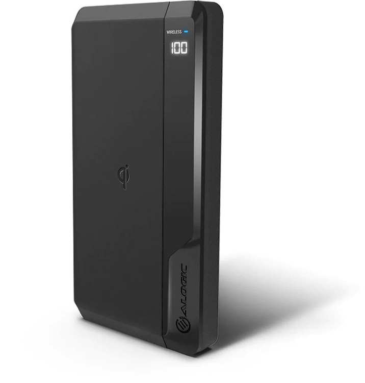 ALOGIC USB-C 10k Ultimate Wireless Power Bank - Black P10QC10P18-BK | CA