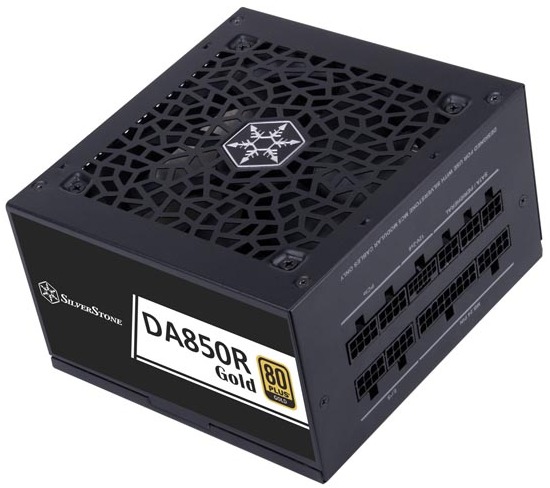 850 Watt SilverStone Gold DA850R-GMA Gen5 Modular Power Supply | CA