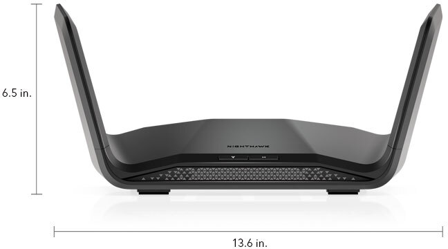 Netgear Nighthawk 8-Stream Wireless-AXE7800 Gigabit Router RAXE300 ...