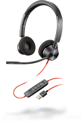 Poly Blackwire 3320 UC Stereo corded Headset USB-A | Computer Alliance