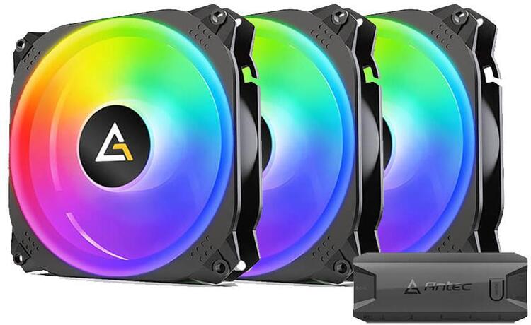 Antec Prizm X 120 ARGB 3 Fans + Controller | Computer Alliance