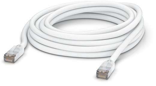 8 Metre Ubiquiti Unifi White Cat5e Outdoor Network Cable | CA