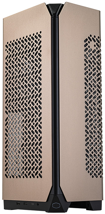Cooler Master Ncore 100 MAX Bronze Mini-ITX Case with 120mm Liquid ...