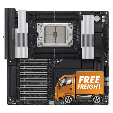 ASUS sTR5 Pro WS WRX90E-SAGE SE DDR5 E-ATX (EEB) Motherboard | CA