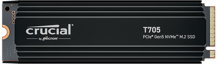 4TB Crucial T705 M.2 NVMe PCIe Gen5 SSD With Heatsink CT4000T705SSD5 | CA