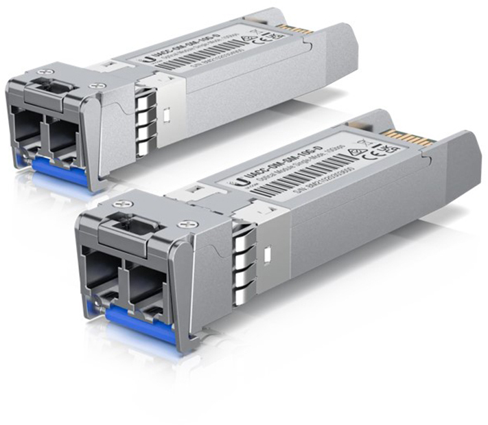 2-Pack Ubiquiti UniFi 10Gbps SM Duplex SFP+ Transceiver Duplex LC | CA