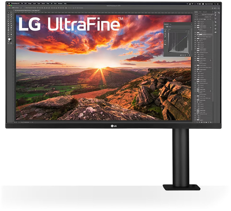 32" LG 32BN88U-B Ergo Ultrafine UHD Nano IPS Monitor | CA