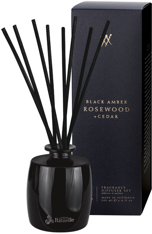 AL 200ml Diffuser Black Amber Rosewood & Cedar | Computer Alliance