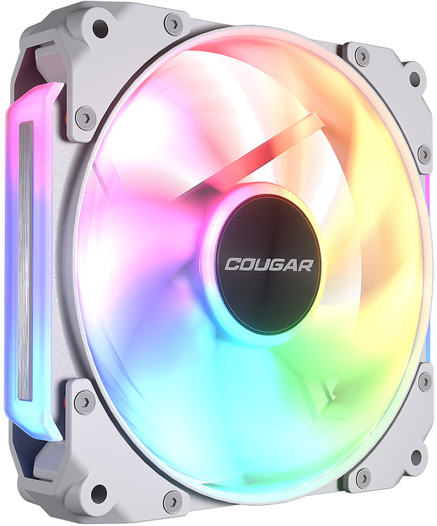 120mm Cougar Apolar ARGB Modular Daisy-Chain Fan White | Computer Alliance