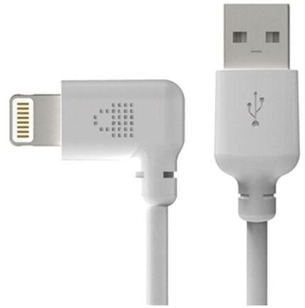 PC Locs USB-A to Lightning Right Angle Cables (300mm) 5pk IQ/CO PCL7 ...