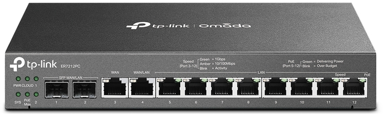 TP-Link ER7212PC Omada 3-in-1 Gigabit VPN Router | Computer Alliance