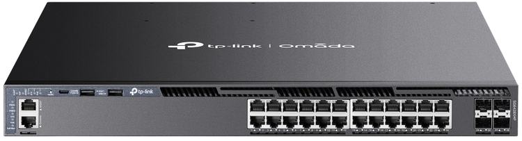 24 Port TP-Link SG6428XHP Omada Gigabit Stackable L3 Managed PoE+ ...