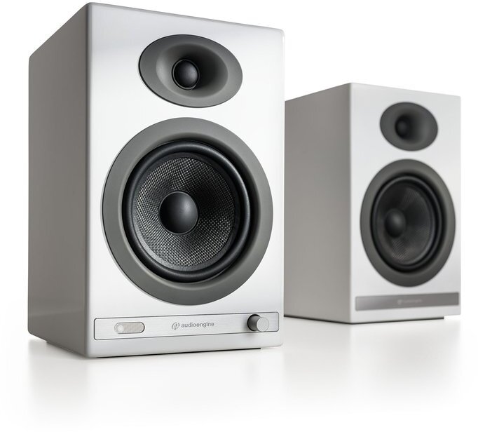 Audioengine HD5 Wireless Powered Speakers White | Computer Alliance