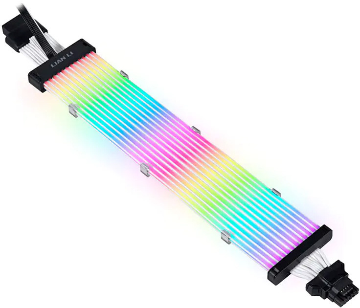 Lian Li 12+4pin STRIMER PLUS Addressable RGB LED VGA Extension Cable ...