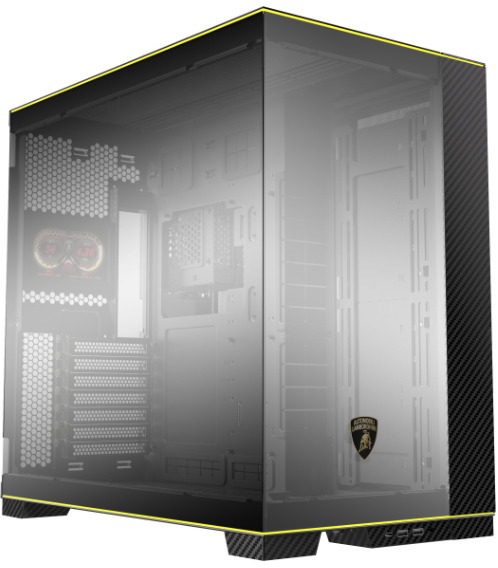 LIAN LI PC-O11DERGBL EVO RGB Automobili Lamborghini Edition TG Case ...