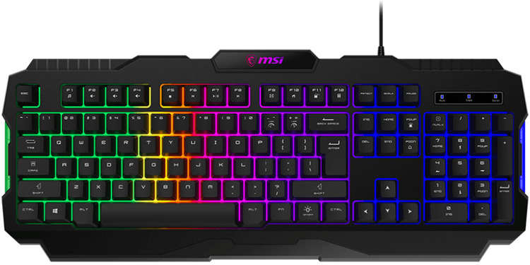 MSI FORGE GK100 Membrane Gaming Keyboard | Computer Alliance