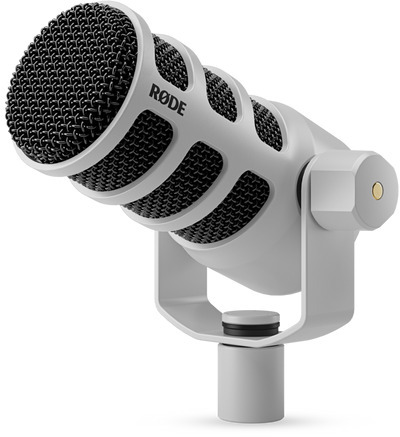 RODE White PodMic Dynamic Podcasting Microphone | Computer Alliance