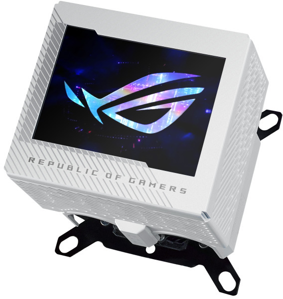 ASUS ROG RYUJIN III LCD Water Block White | Computer Alliance