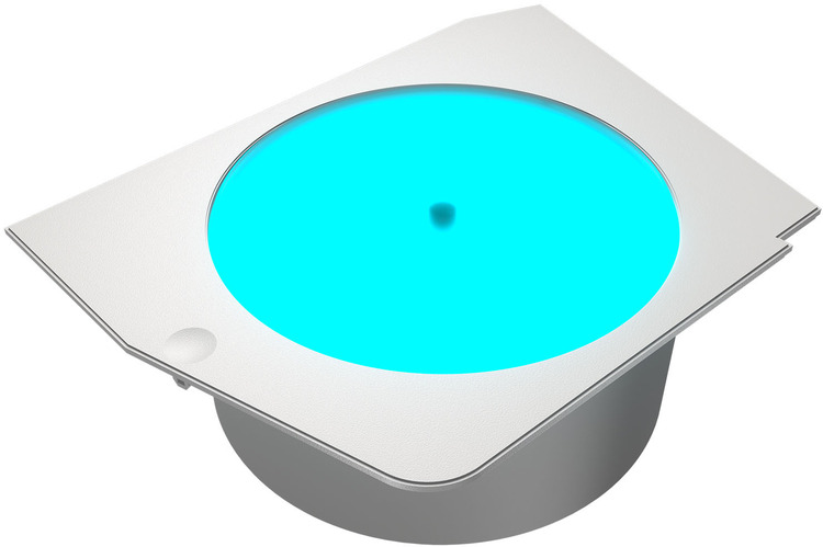 Cougar CENTER STAGE WHITE FV270 Luminous Rotating Platform | CA