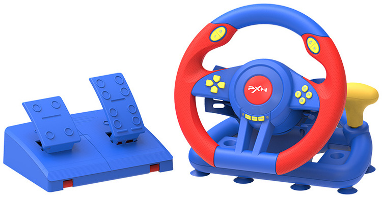PXN V3Pro Game Racing Wheel Red / Blue | Computer Alliance