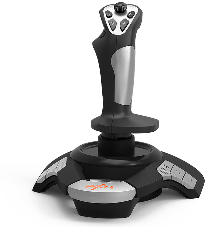 PXN-F16 Flight Joystick for PC Black | Computer Alliance