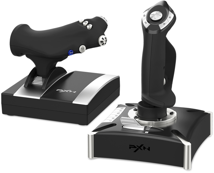 PXN-2119PRO Flight Stick for PC & Consoles Black | Computer Alliance
