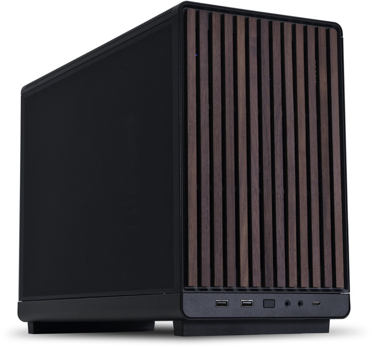 Lian Li DAN-A3 MicroATX Chassis Black Wood Edition | Computer Alliance
