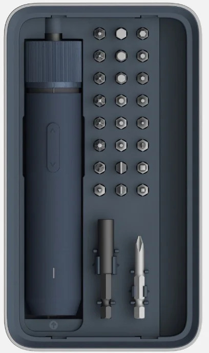 HOTO Electric Screwdriver Kit 3.6V Cordless Screwdriver Set with 25 S2-Steel Bits | CA