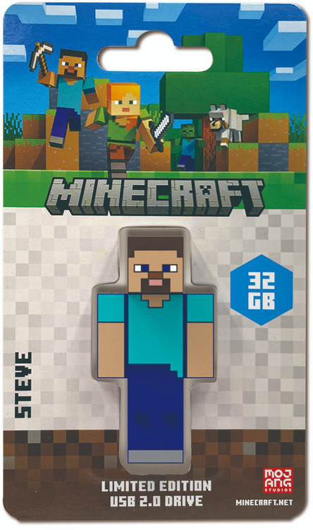 32GB Verbatim Minecraft Collectors Edition USB Flash Drive Steve | CA