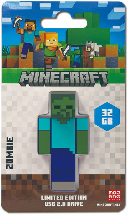 32GB Verbatim Minecraft Collectors Edition USB Flash Drive Zombie | CA