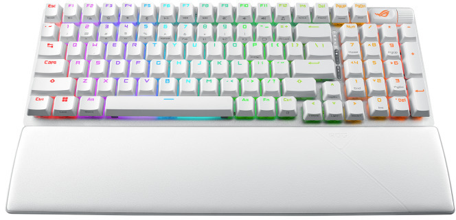 ASUS ROG Strix Scope II 96 Wireless Storm Switch White Gaming Keyboard | CA