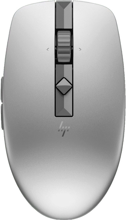 HP 710 Rechargeable Silent Bluetooth Mouse Silver 6E6F1AA | CA