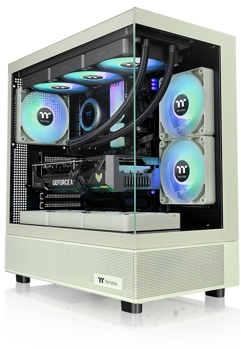 Thermaltake View 270 TG ARGB Mid Tower Case Matcha Green Edition | CA