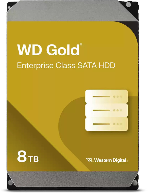 8TB WD Gold Enterprise Class 3.5" 7200rpm SATA HDD WD8005FRYZ | CA
