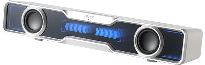 Edifier QS30 PC Soundbar Speaker White with Light Effects | CA