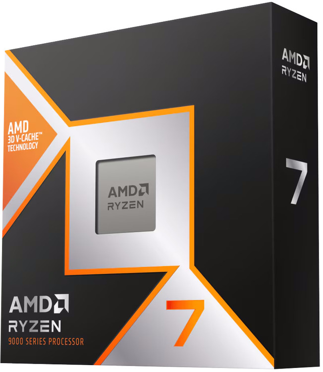 AMD AM5 Ryzen 7 9800X3D 8 Core CPU (No Cooler) 100-100001084WOF | CA